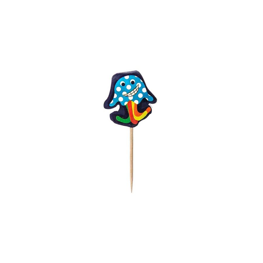 Set de 48 pinchos y moldes decorativos de papel | Casa Viva
