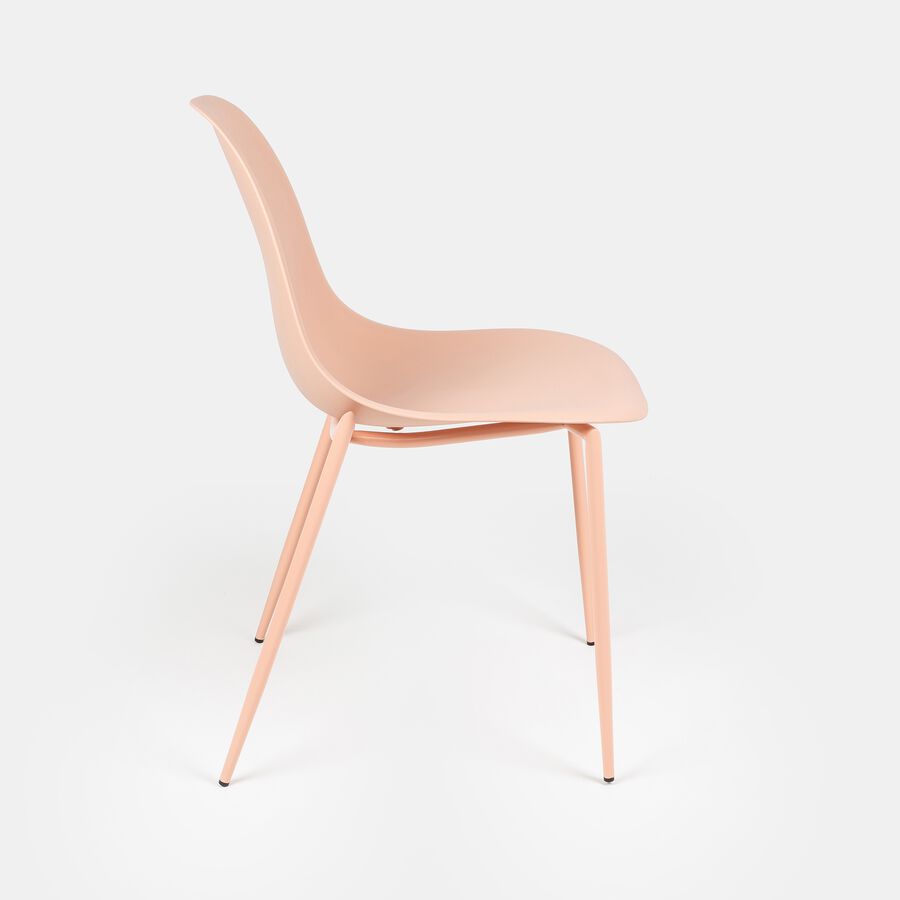 Silla de comedor rosa Alice 47x52cm | Casa Viva
