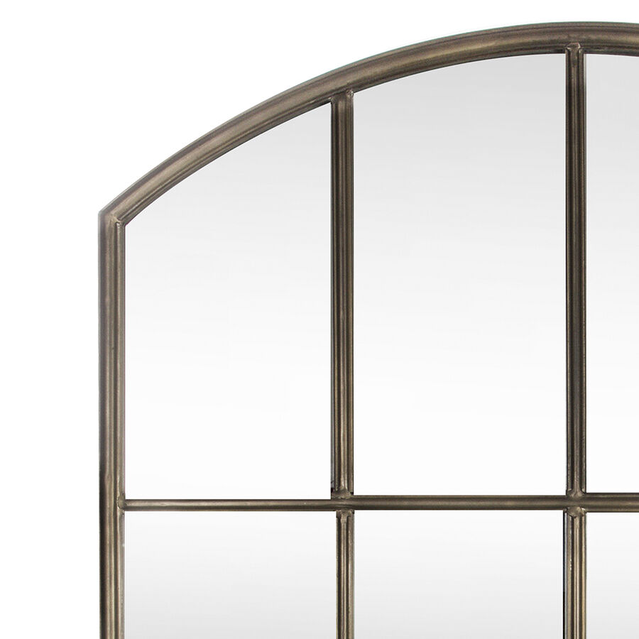 Espejo ventana negro 91x3x177cm | Casa Viva